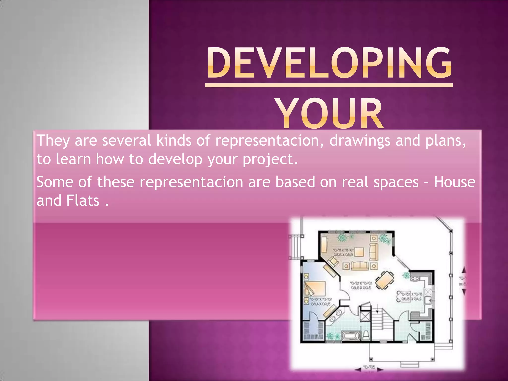 Drawing for interior Design | PPTX