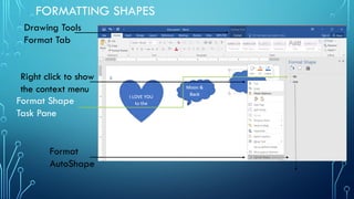 Drawing in Microsoft Word for High School.pptx