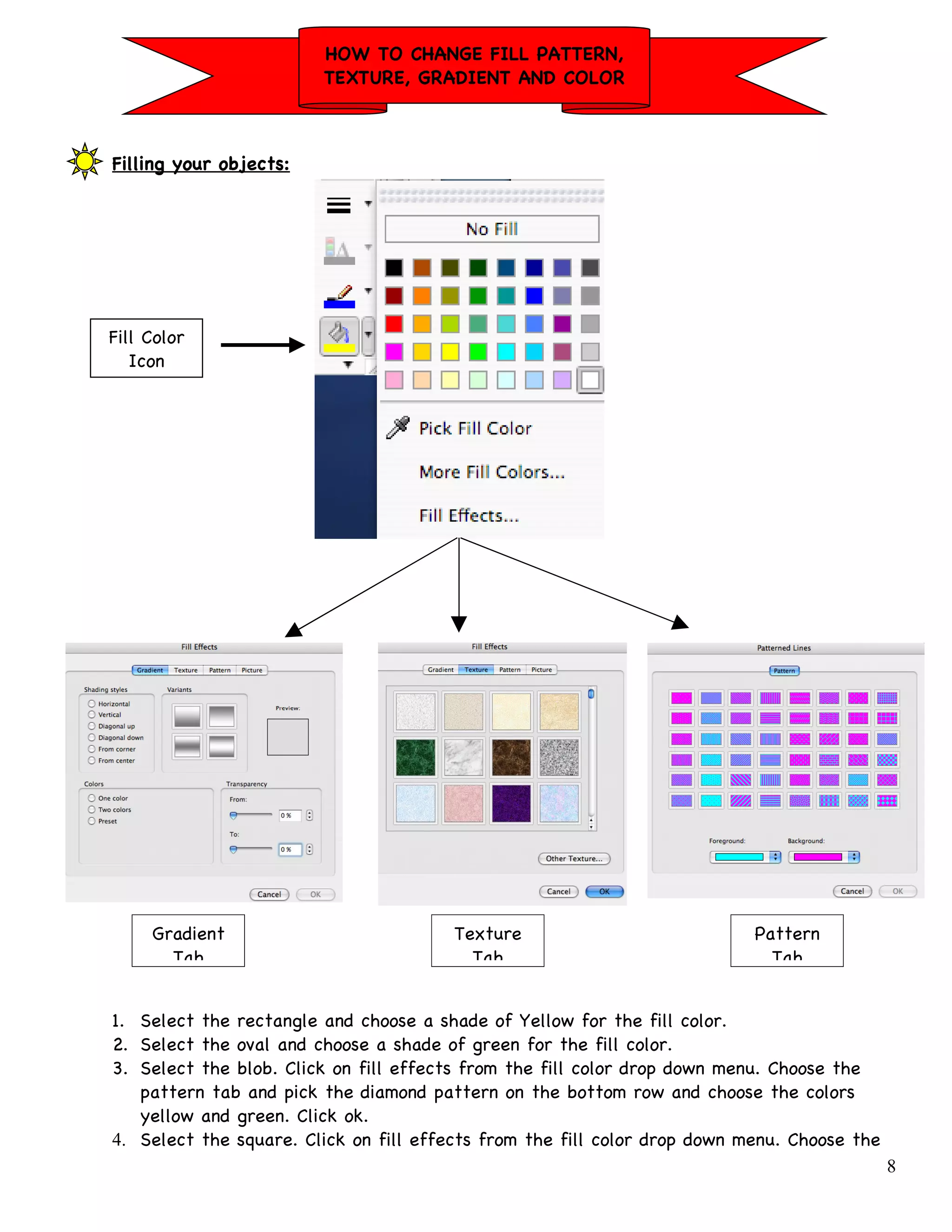 Drawing In Word Packet | DOC
