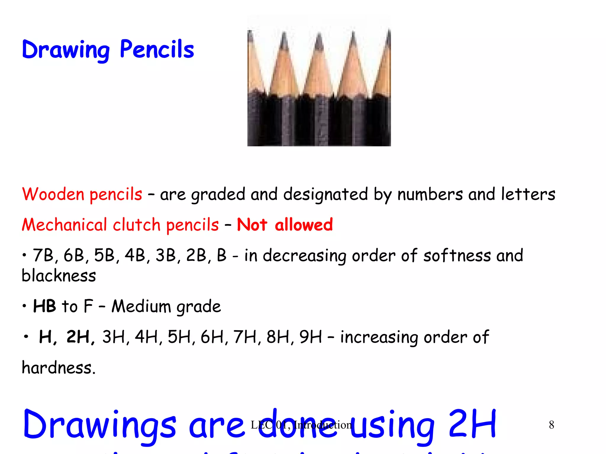 Drawing lec 01 introduction 1 | PPT