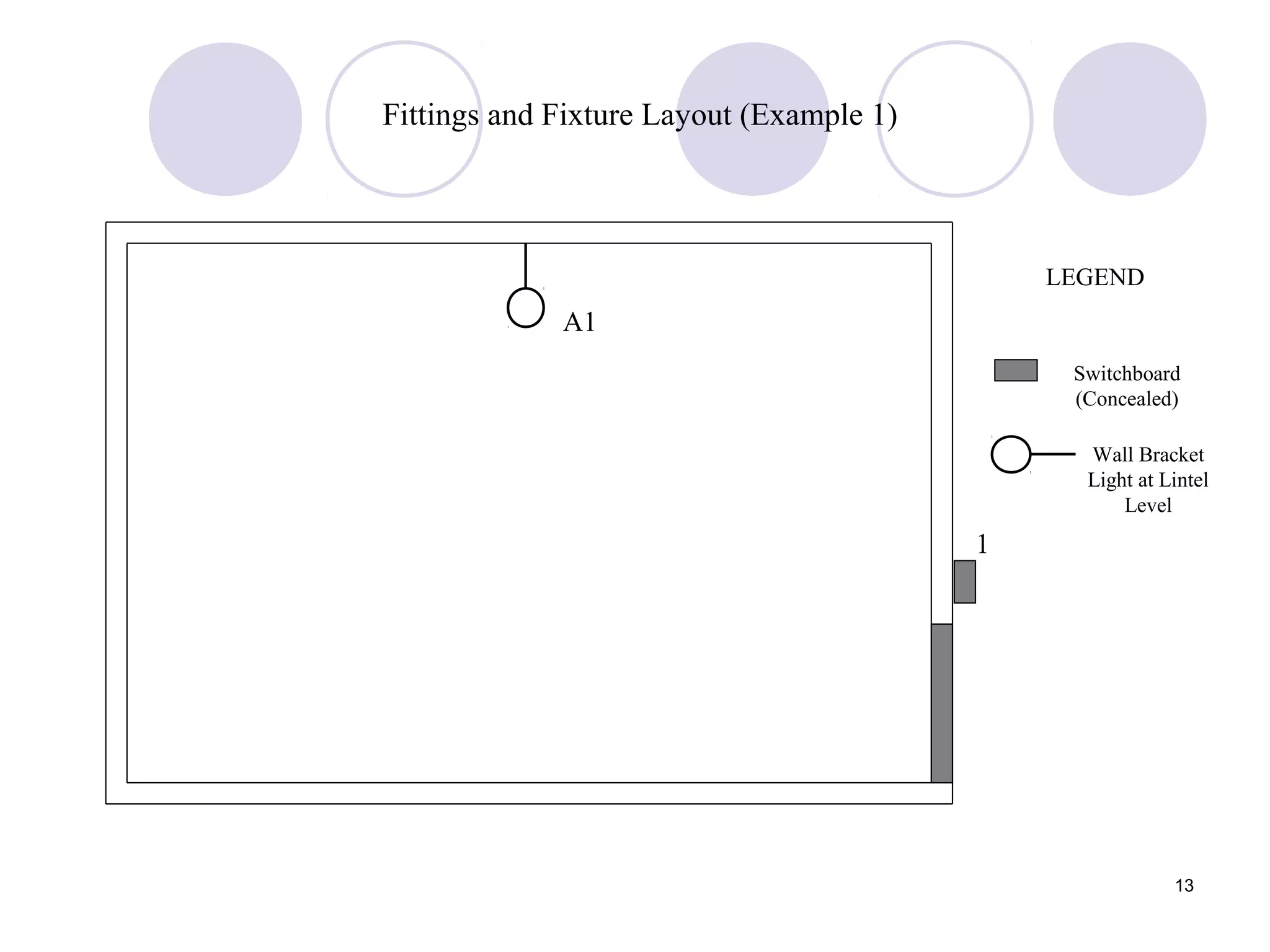 Floor plan-Electrical service design | PPT