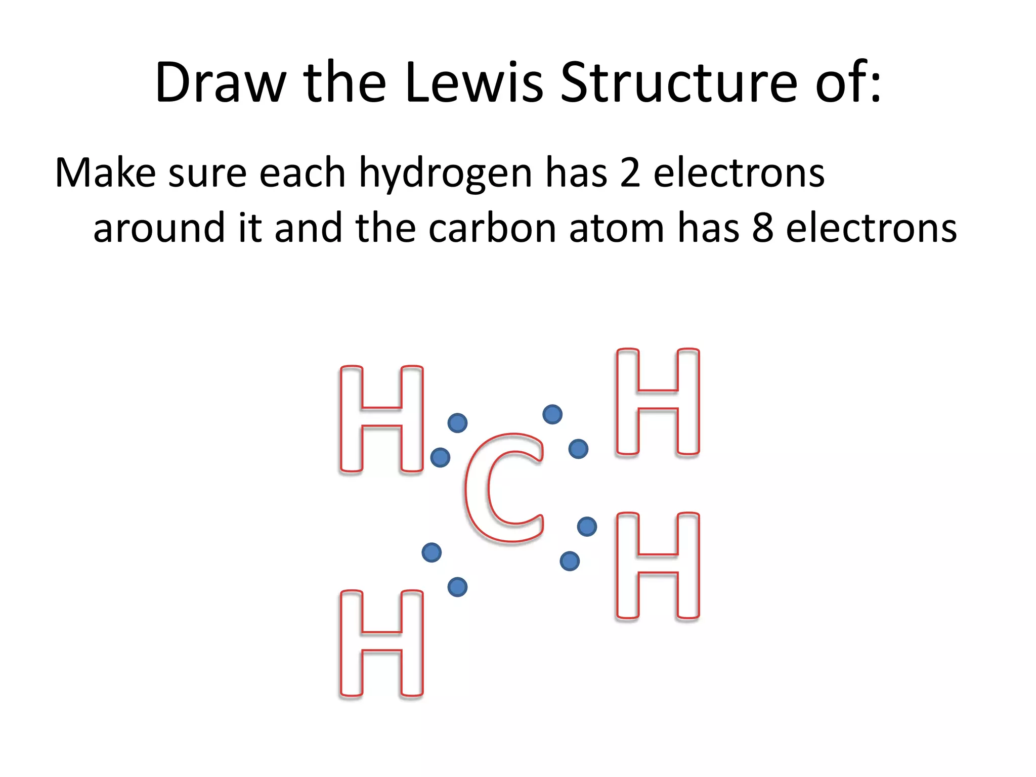 Drawing Lewis Structures; Testing | PPTX