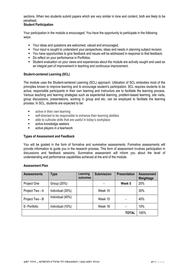 Drawing module outline august(f) 2014 | PDF