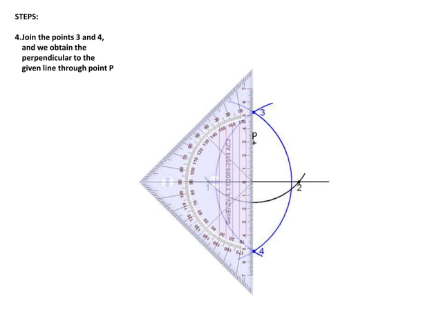 Drawing perpendicular lines | PPTX | Drawing and Sketching | Arts and ...