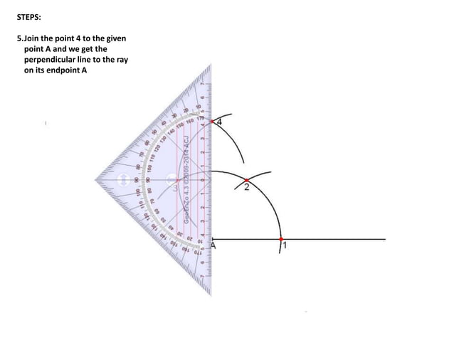 Drawing perpendicular lines | PPTX | Drawing and Sketching | Arts and ...