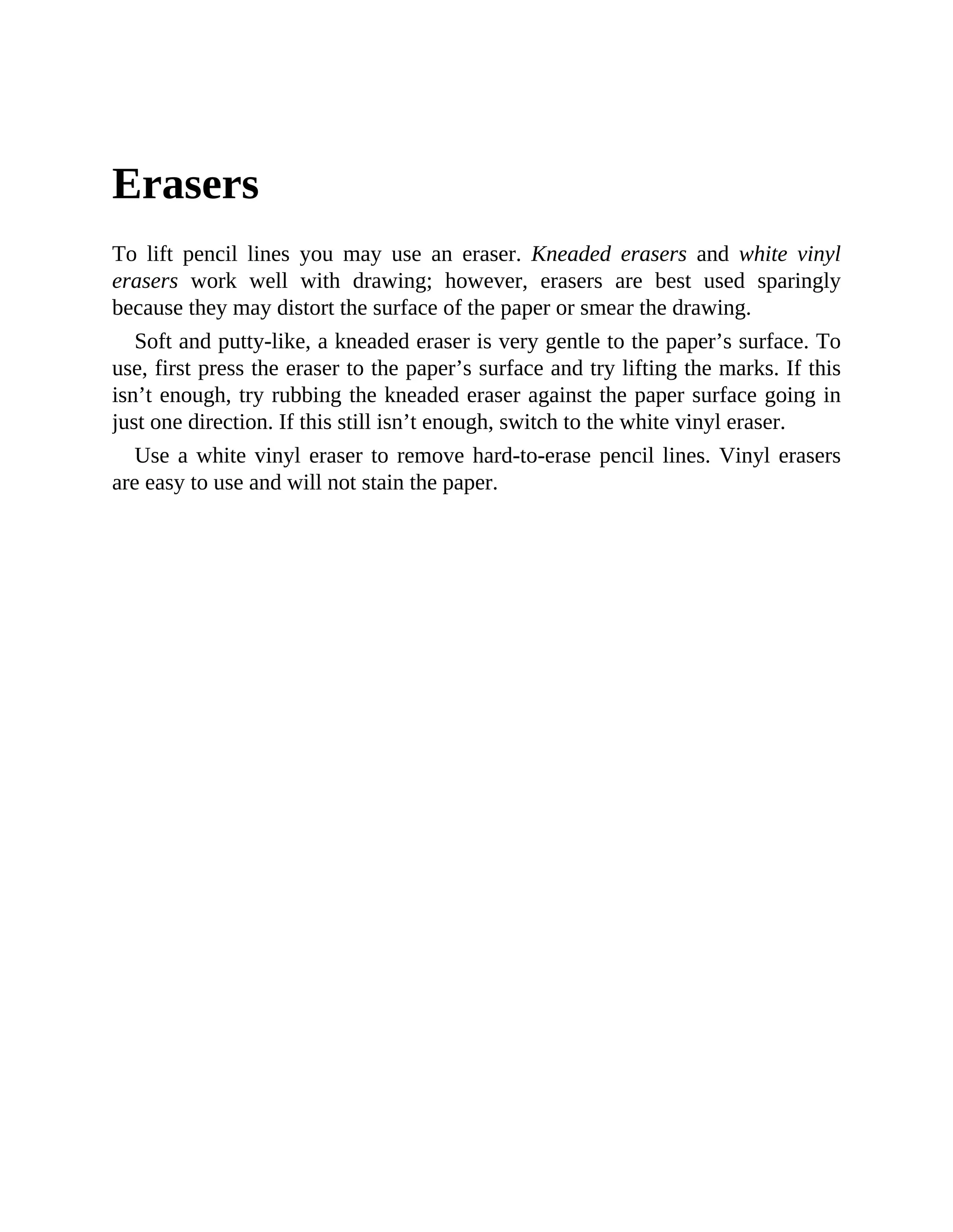 Drawing Portraits for the Absolute Beginner. A Clear and Easy Guide to ...