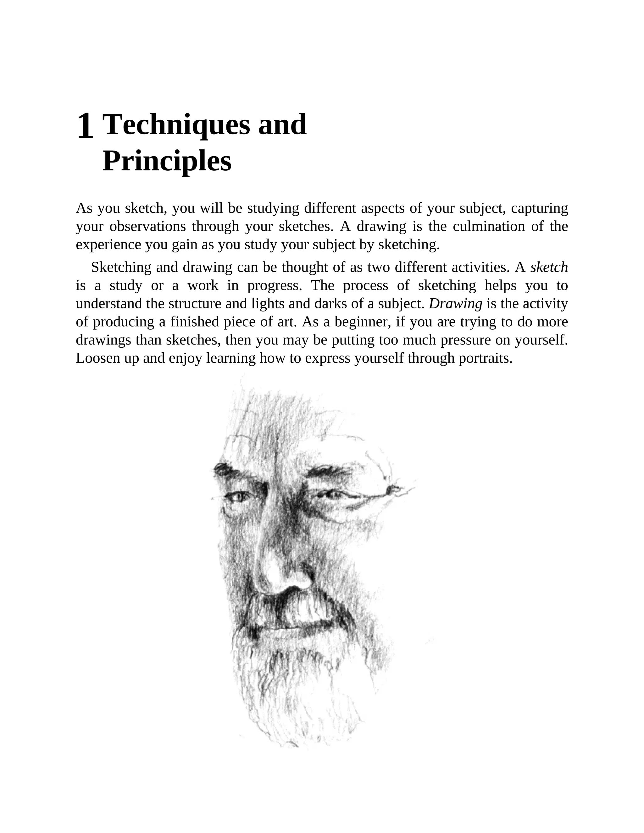 Drawing Portraits for the Absolute Beginner. A Clear and Easy Guide to ...