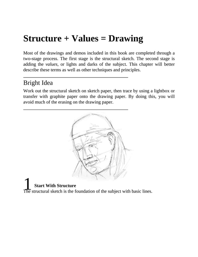 Drawing Portraits for the Absolute Beginner. A Clear and Easy Guide to ...
