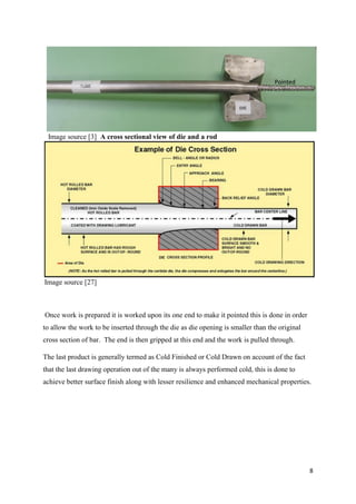 A Report on Metal Drawing Operations | PDF