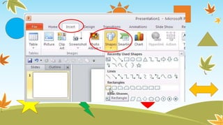 Drawing Shapes | PPTX
