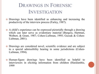 Drawings in forensic investigations of child sexual abuse | PPTX