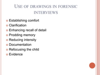 Drawings in forensic investigations of child sexual abuse | PPTX