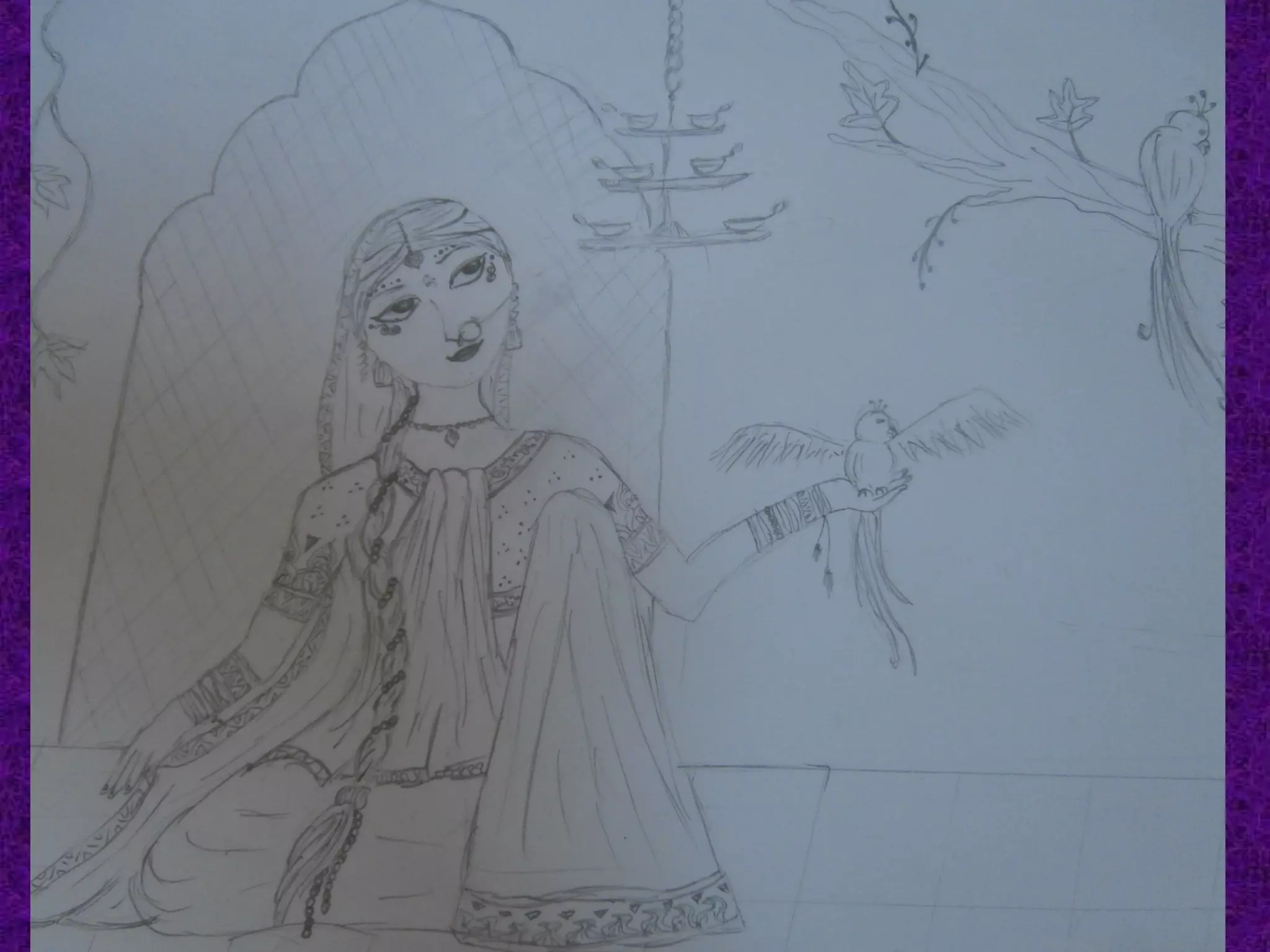 Radha and Krishna ISKCON Drawings | ODP