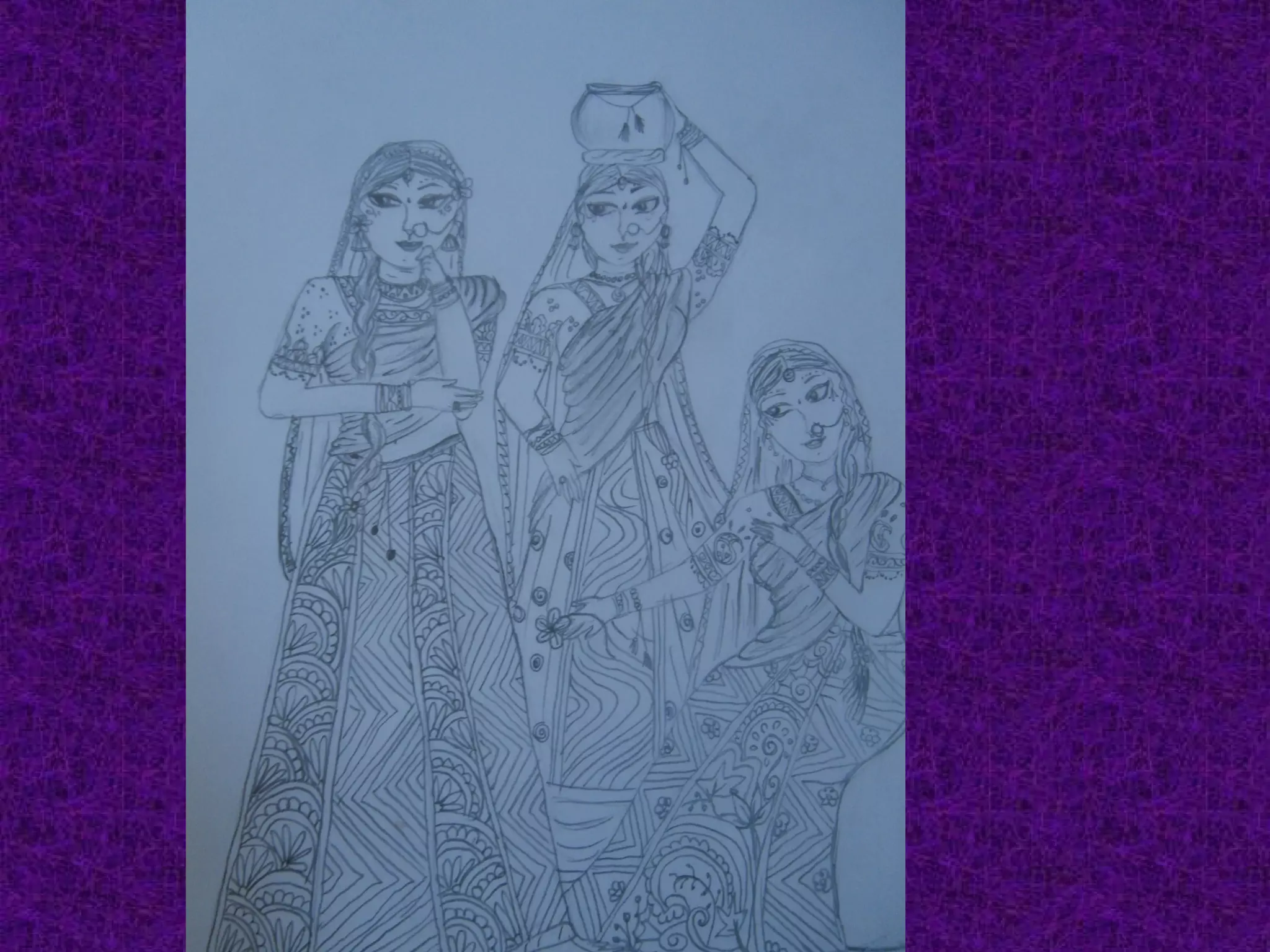 Radha and Krishna ISKCON Drawings | ODP