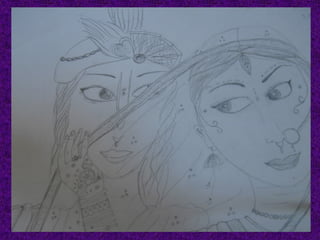 Radha and Krishna ISKCON Drawings | ODP