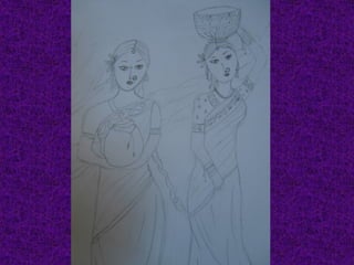 Radha and Krishna ISKCON Drawings | ODP