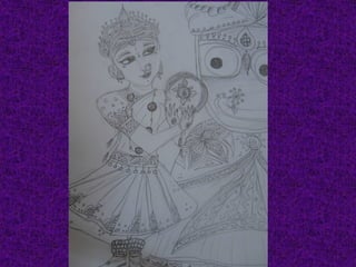 Radha and Krishna ISKCON Drawings | ODP