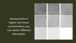 Drawings made with dots | PPTX | Drawing and Sketching | Arts and Crafts