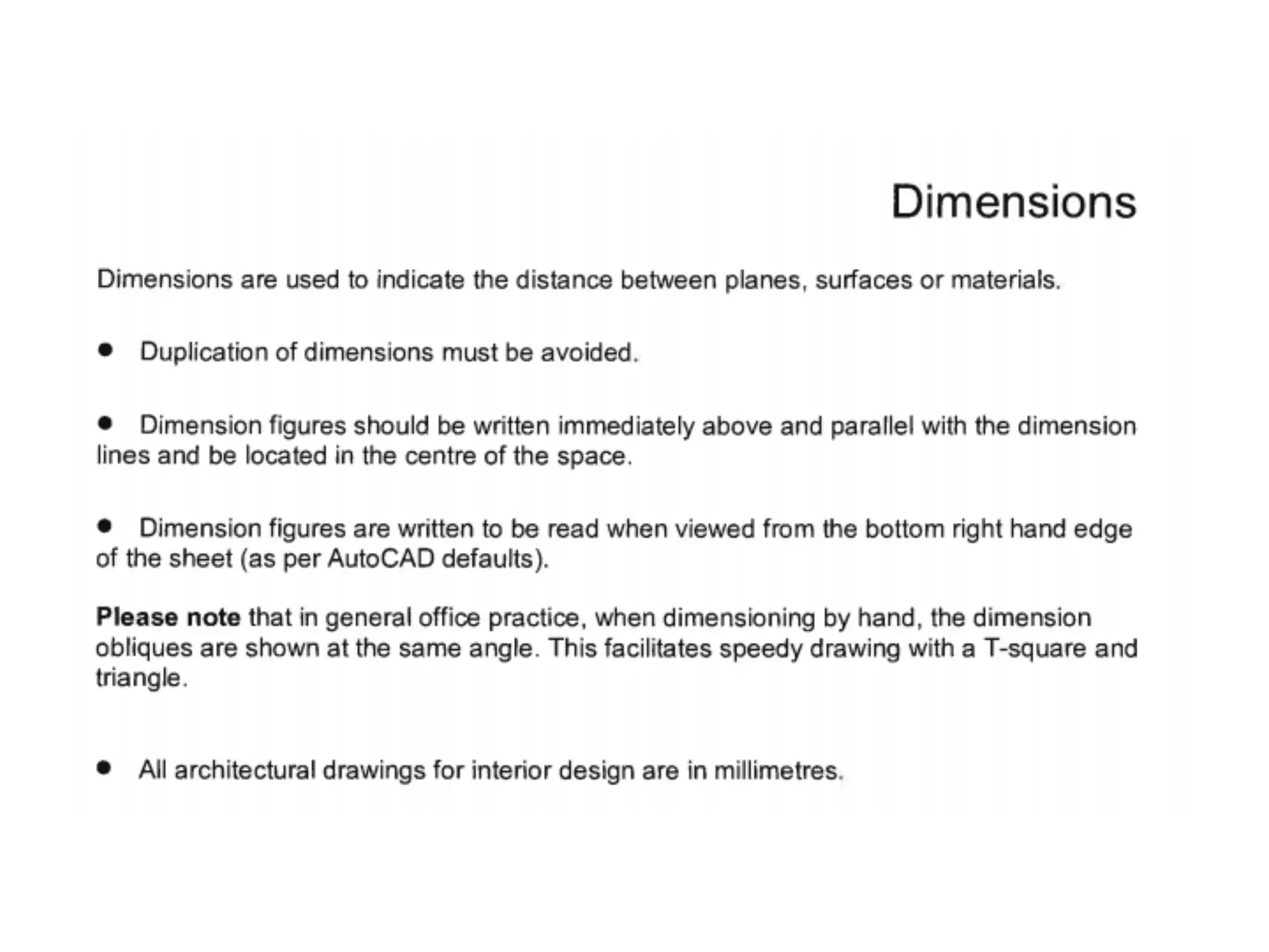 Drawing Standards & Conventions: Lecture 2 | PDF