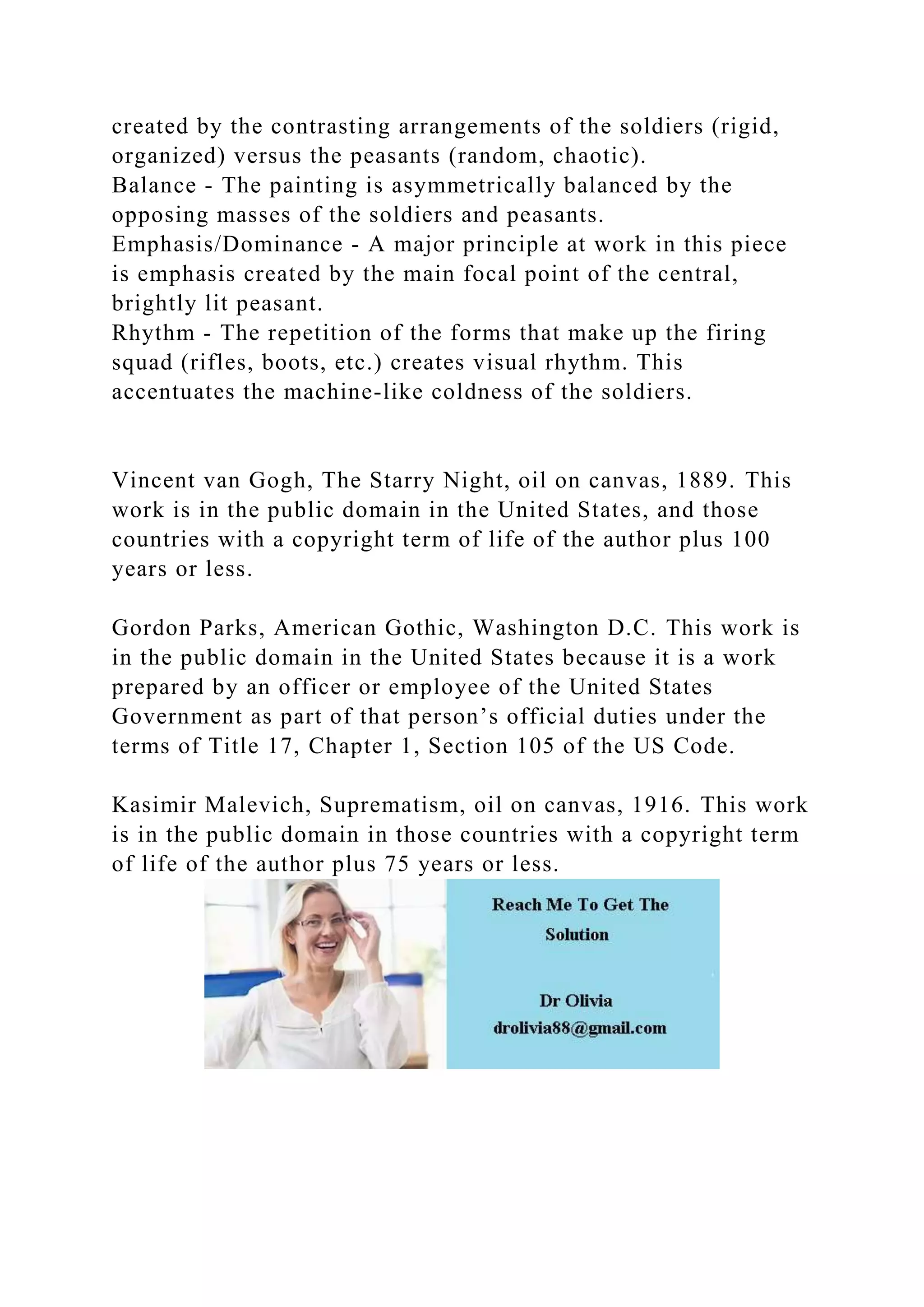 · Drawing the EyeThis assignments provide a deeper understanding.docx