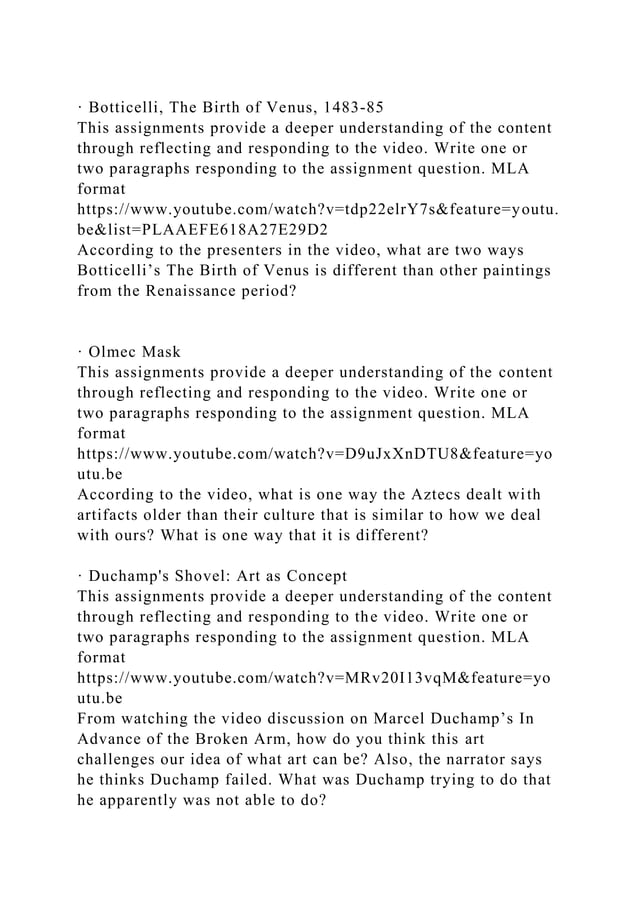 · Drawing the EyeThis assignments provide a deeper understanding.docx