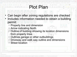 Drawing the plot plan | PPT