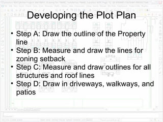 Drawing the plot plan | PPT