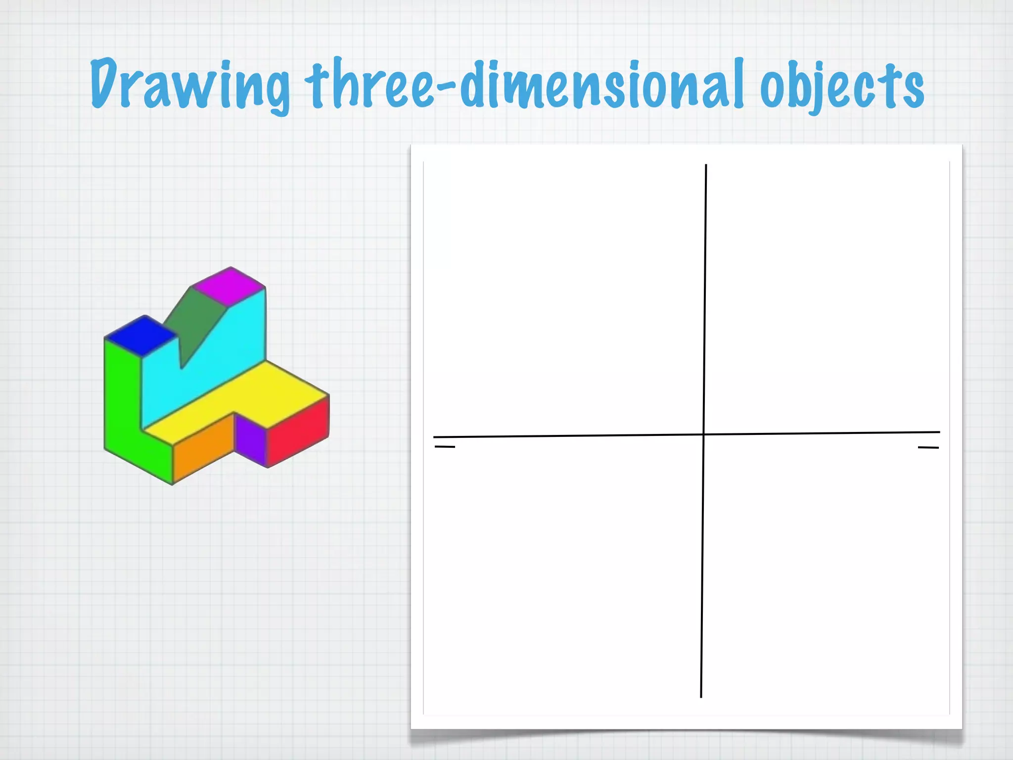 Drawing three dimensional objects | PDF