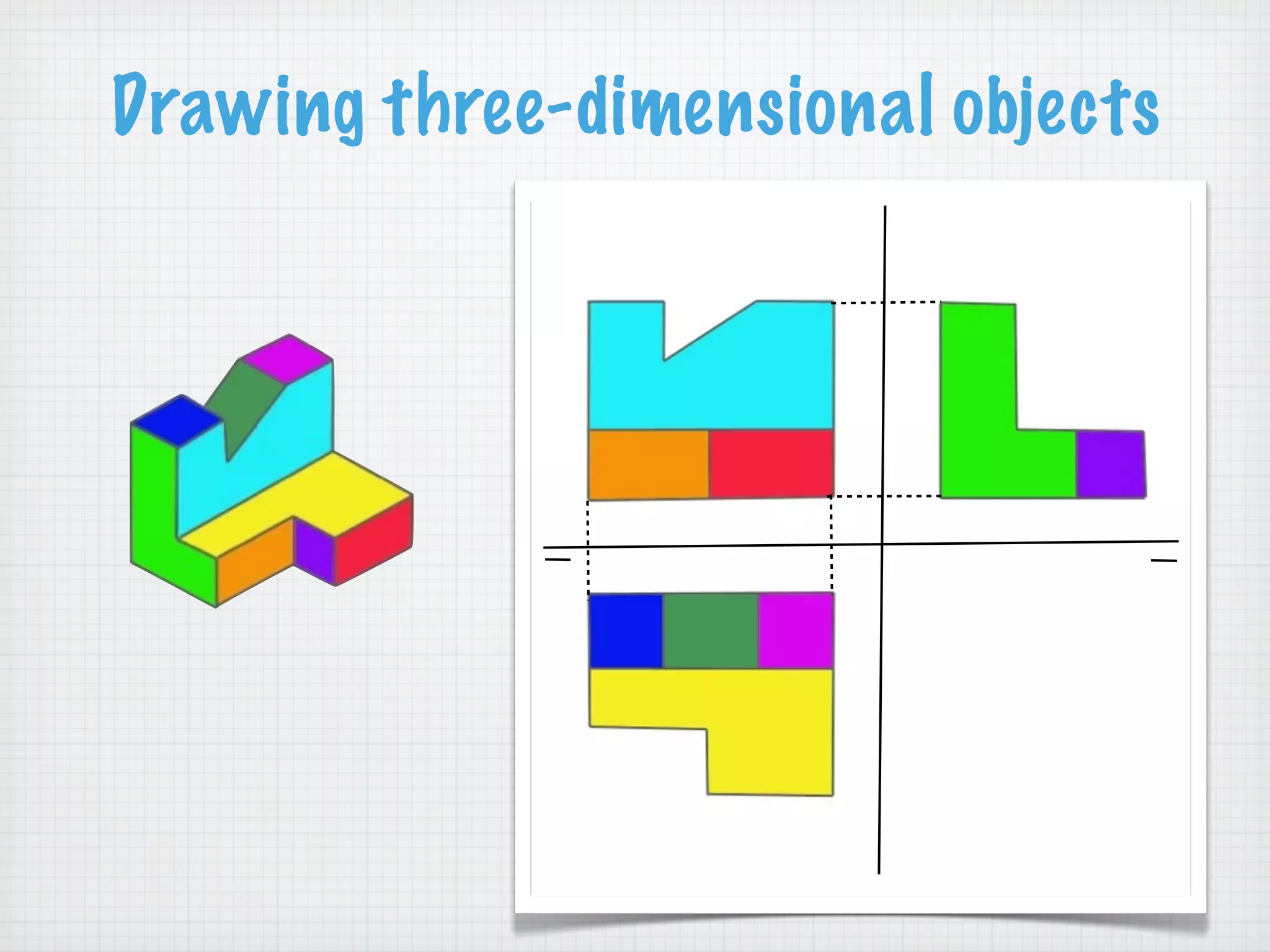 Drawing three dimensional objects | PDF