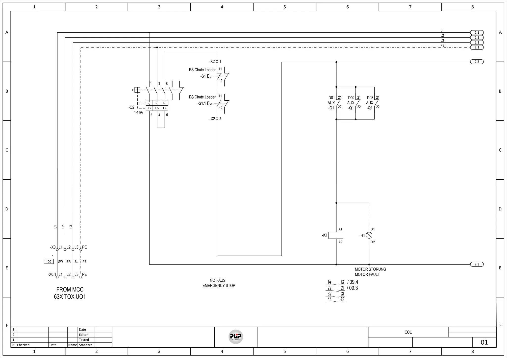 Drawing TO Packer dari industri Pabrik semen | PDF