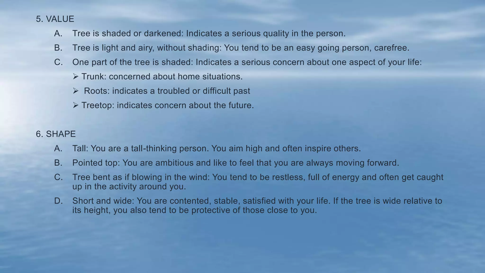 Drawing tree and people (interpersonal skills) | PPT