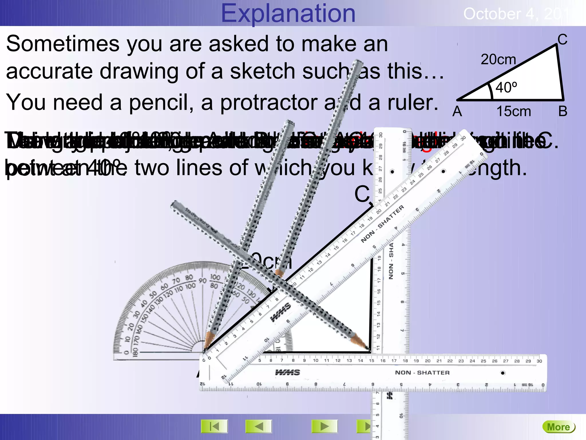 Drawing triangles | PPT