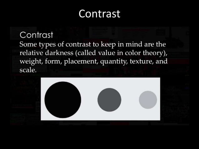 Drawing value and contrast | PPTX