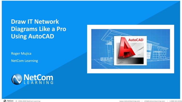 Draw IT Network Diagrams Like a Pro Using AutoCAD | PDF