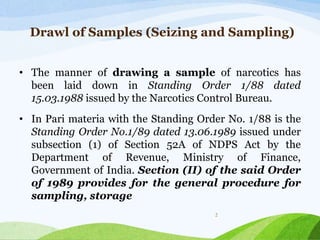 Drawl of Samples, Seizing and Sampling.ppt