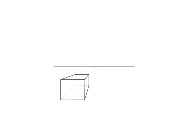 Draw One Point Perspective Ppt