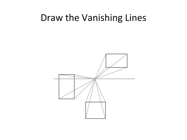 Draw one point perspective | PPT