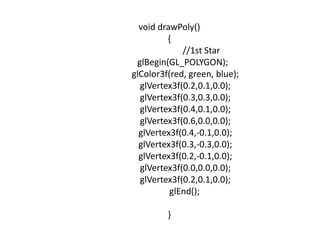 Draw Star in Visual Studio | PPTX