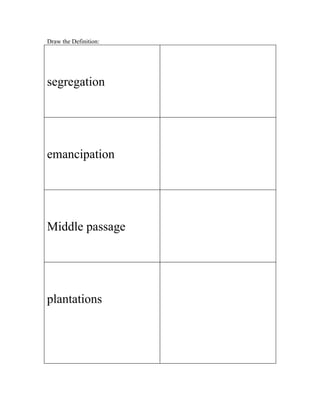 Draw The Definition | DOC
