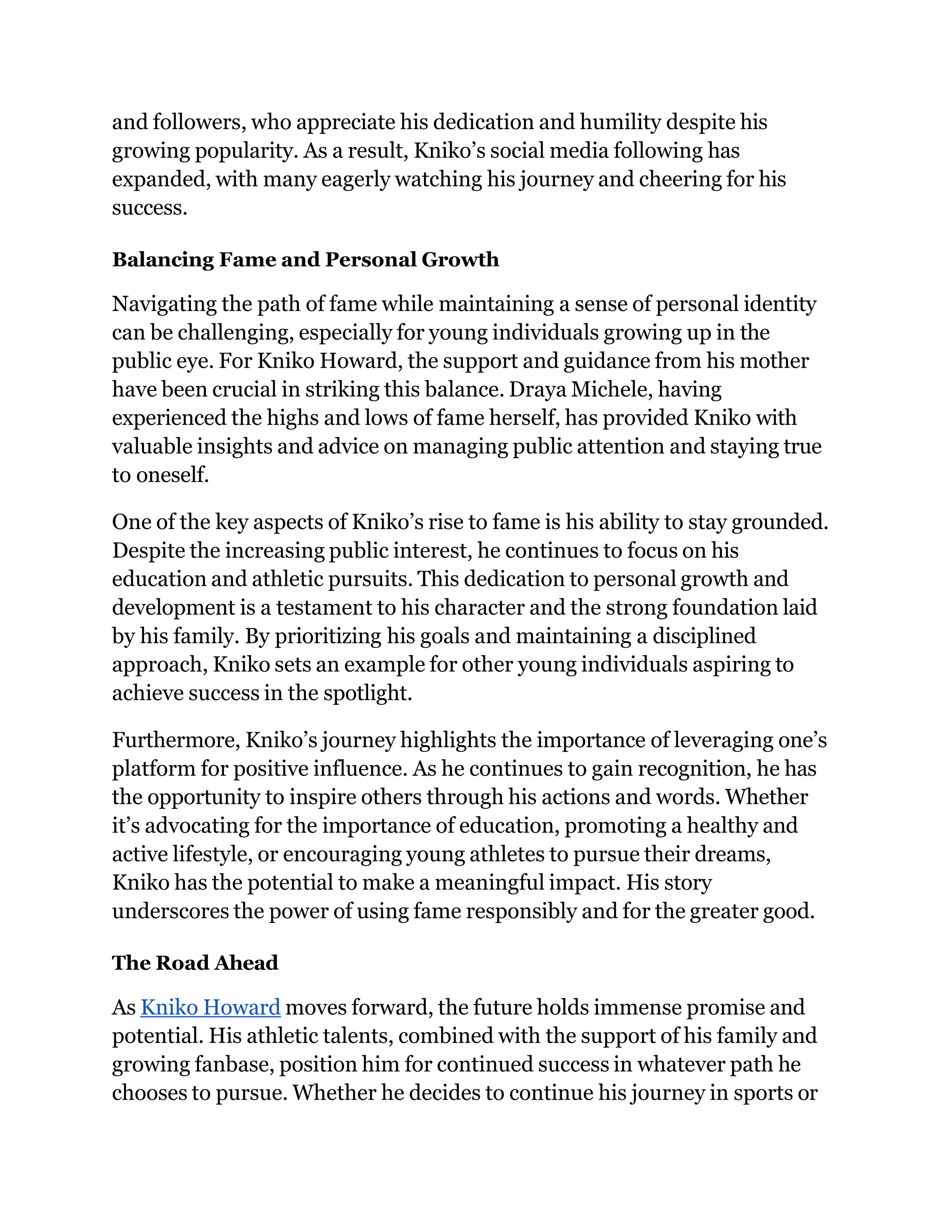 Draya Michele’s Son – Kniko Howard’s Rise to Fame.pptx