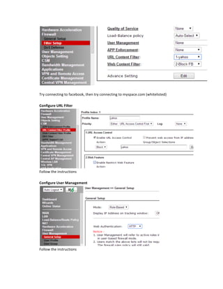 DrayTek training - Configuration Reference Guide | PDF