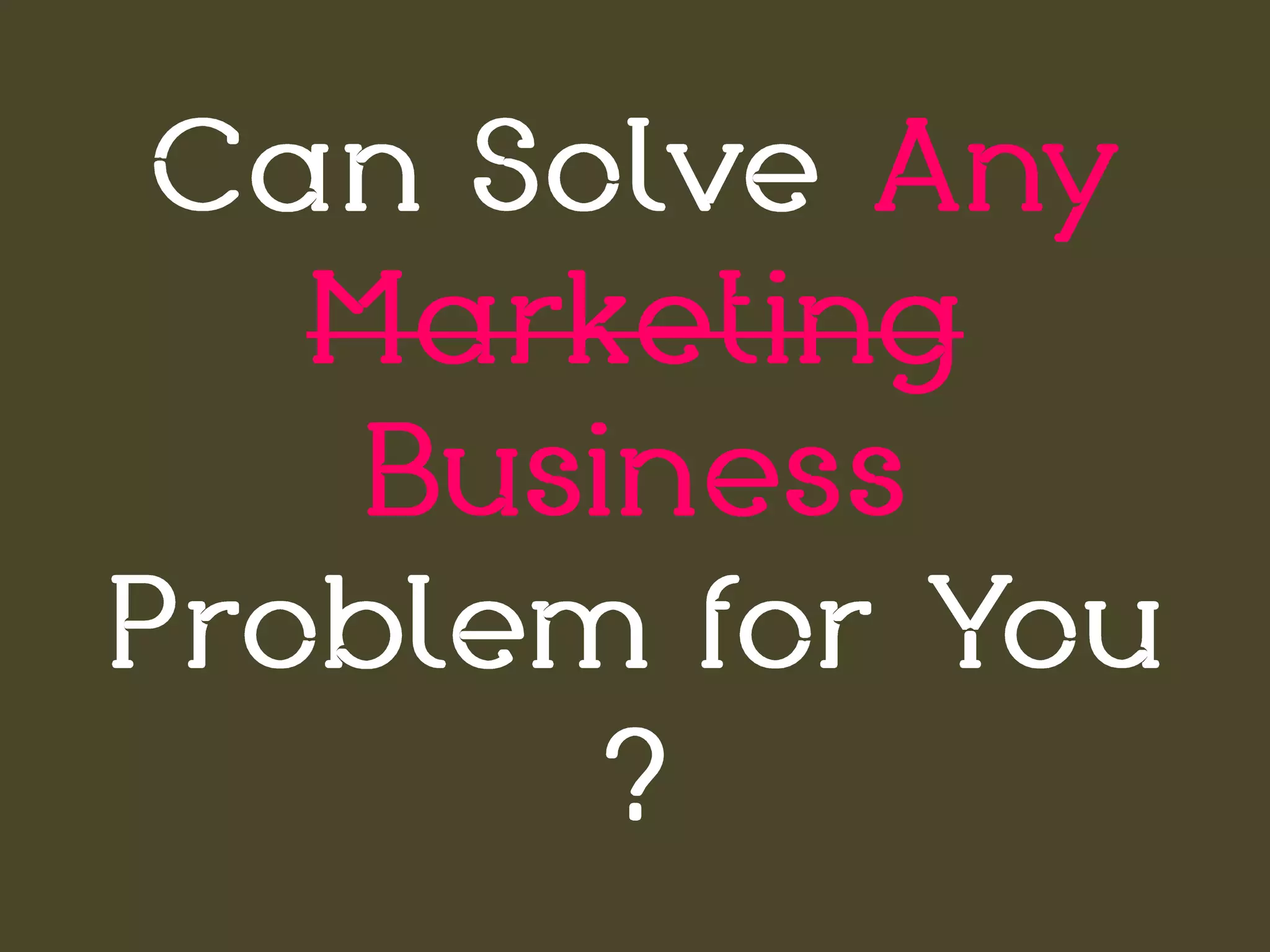 5 "W" Questions To Solve Any Business Problem | PDF