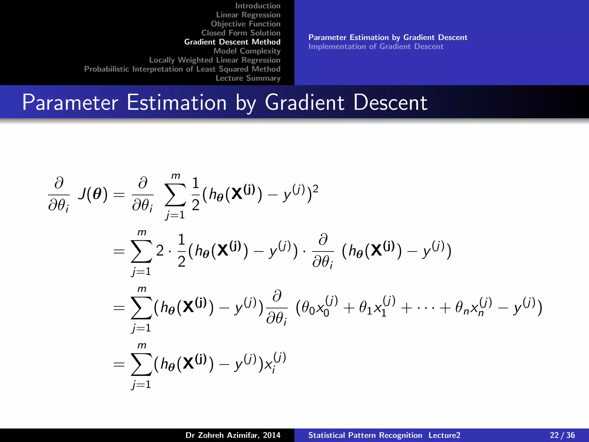 Dr azimifar pattern recognition lect2 | PDF
