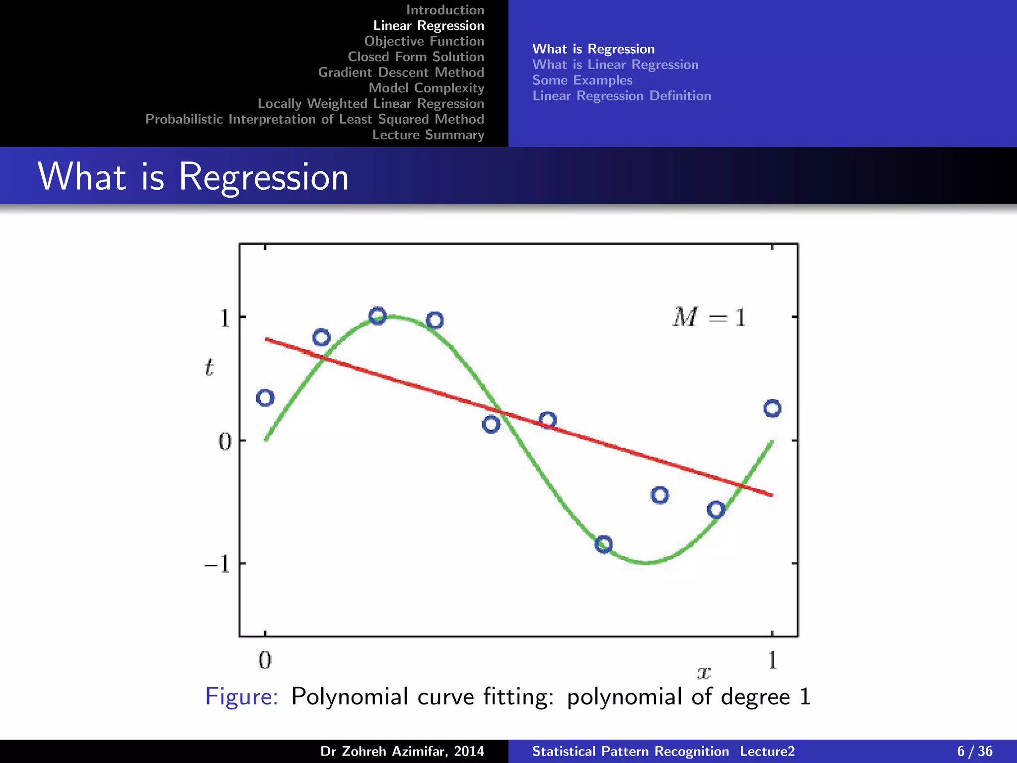 Dr azimifar pattern recognition lect2 | PDF