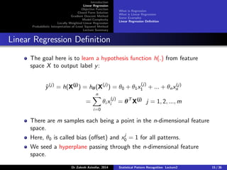 Dr azimifar pattern recognition lect2 | PDF