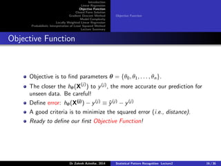 Dr azimifar pattern recognition lect2 | PDF