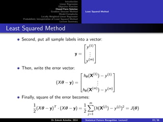 Dr azimifar pattern recognition lect2 | PDF