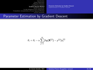 Dr azimifar pattern recognition lect2 | PDF