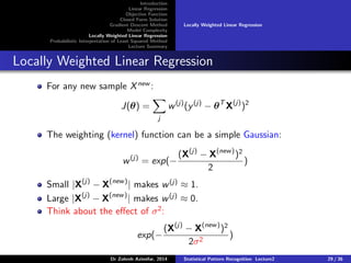 Dr azimifar pattern recognition lect2 | PDF