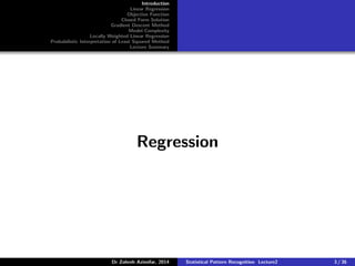 Dr azimifar pattern recognition lect2 | PDF